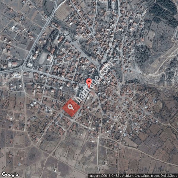 Baklan Haritası, nerede, mahalleleri - Baklan Deni̇zli̇