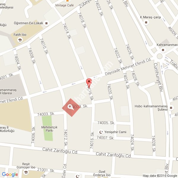 Yeni̇ Mahallesi̇ Haritası, nerede - Beyoğlu Türkoğlu