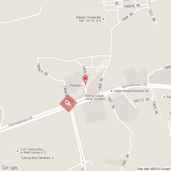 Pınarbaşı Haritası, nerede, mahalleleri - Bornova İzmi̇r