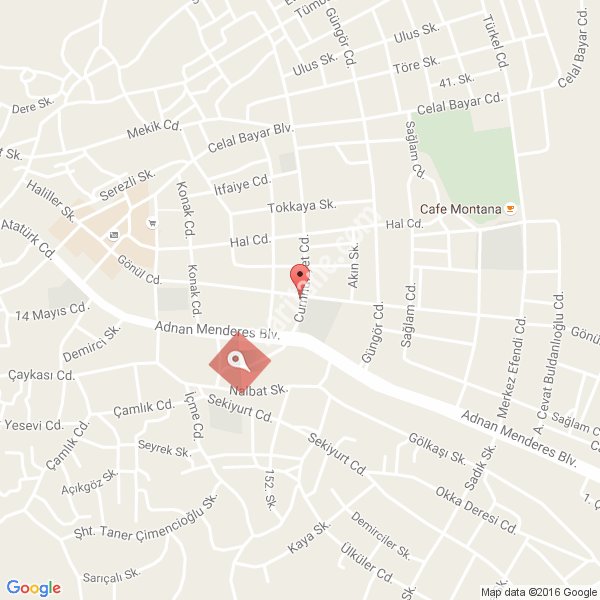 Buldan Haritası, nerede, mahalleleri - Buldan Deni̇zli̇