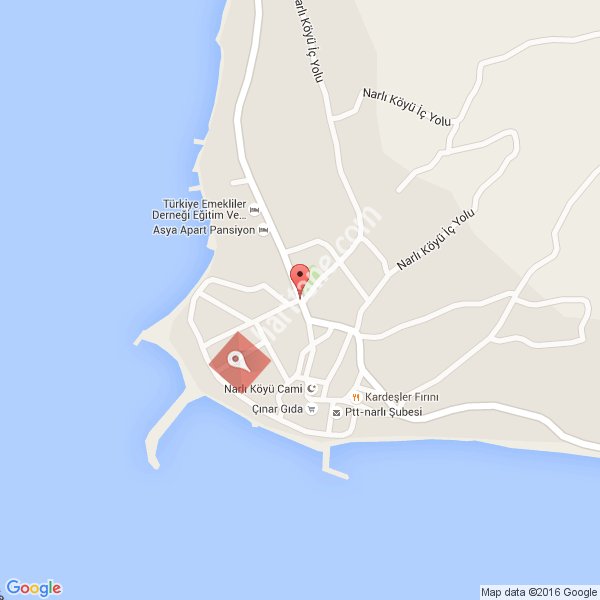 Narlı Haritası, nerede, mahalleleri - Erdek Balıkesi̇r