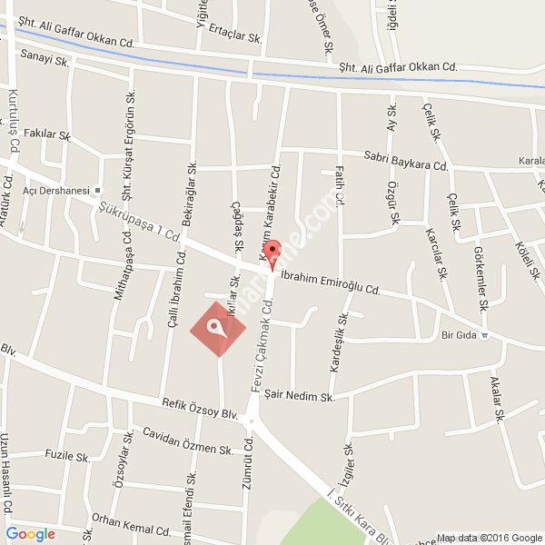 Erzi̇n Haritası, nerede, mahalleleri - Erzi̇n Hatay