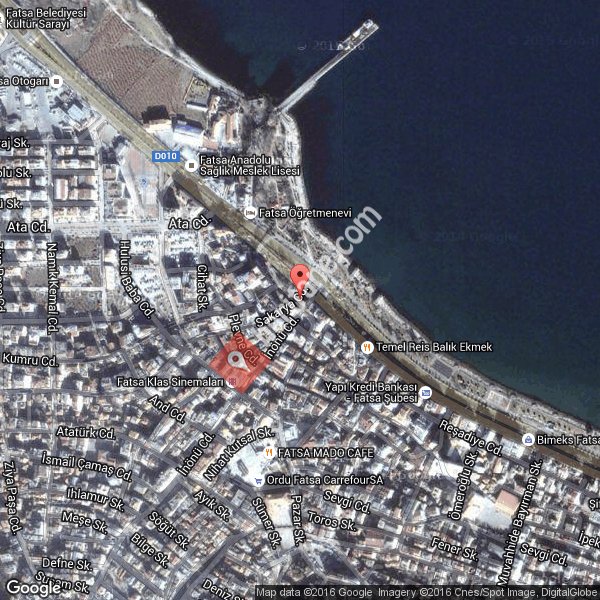 Fatsa Haritası, nerede, mahalleleri - Fatsa Ordu