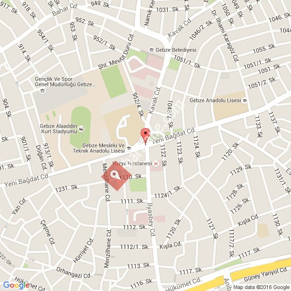 Gebze Haritası, nerede, mahalleleri - Gebze Kocaeli̇