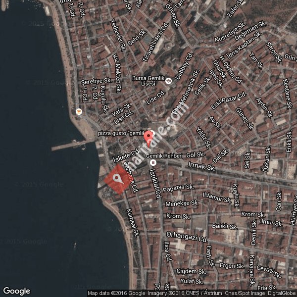 Gemli̇k Haritası, nerede, mahalleleri - Gemli̇k Bursa