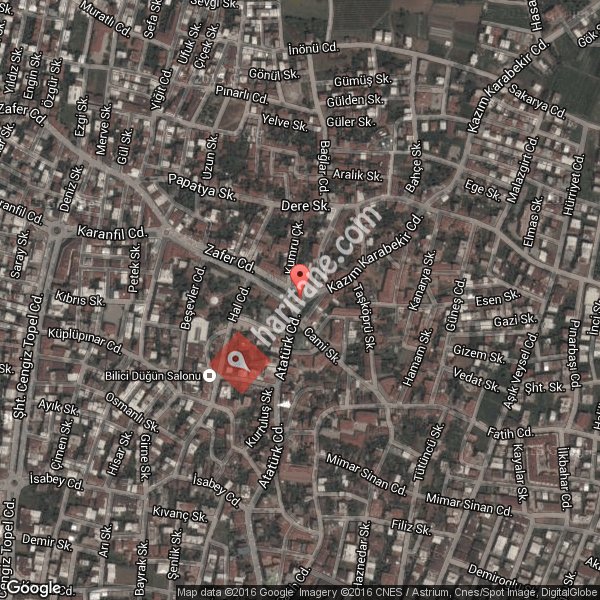 Gürsu Haritası, nerede, mahalleleri - Gürsu Bursa