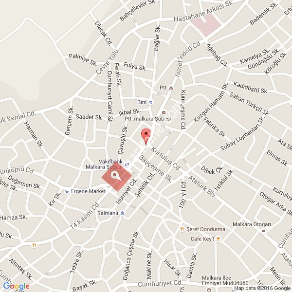 Malkara Haritası, nerede, mahalleleri - Malkara Teki̇rdağ