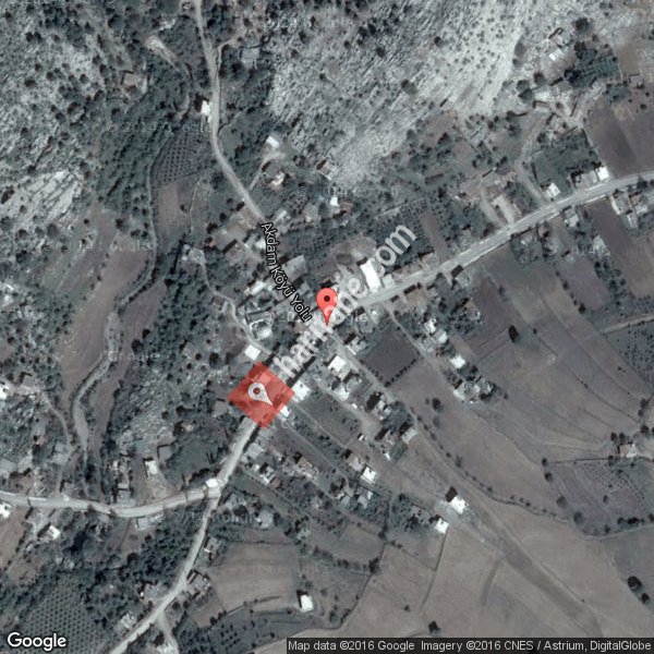 Akdam Köyü Haritası, nerede - Merkezköyler Kozan