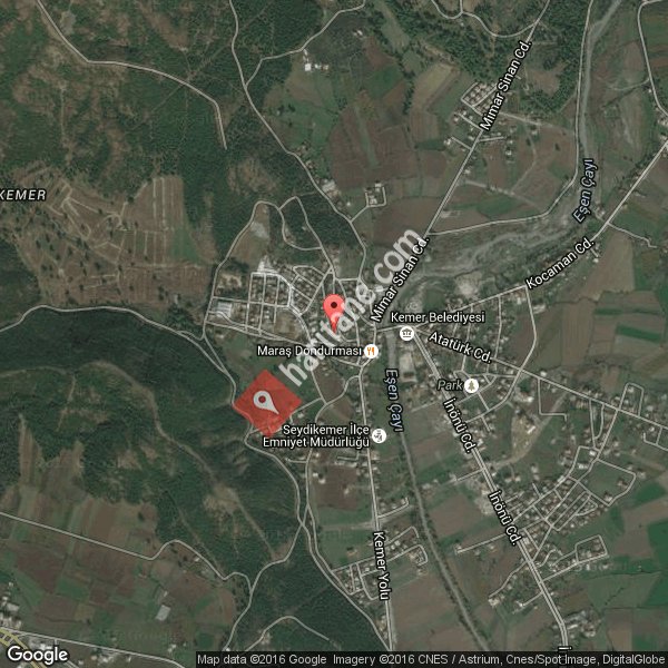 Seydi̇kemer Haritası, nerede, mahalleleri - Muğla