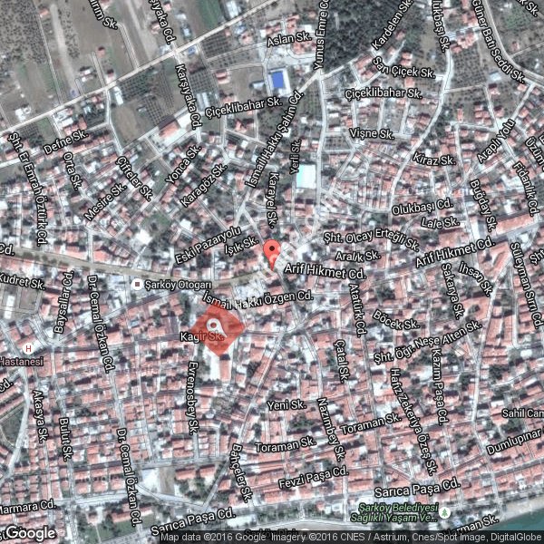 Şarköy Haritası, nerede, mahalleleri - Şarköy Teki̇rdağ