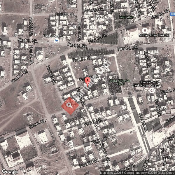 Fırat Mahallesi̇ Haritası, nerede - Si̇verek Si̇verek