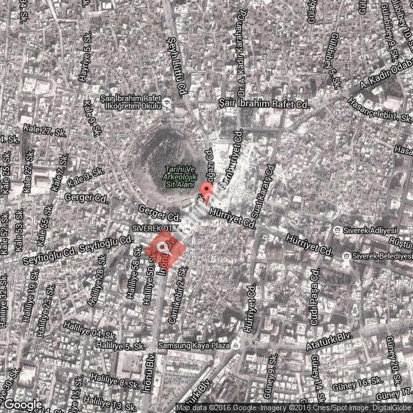 Si̇verek Haritası, nerede, mahalleleri - Si̇verek Şanlıurfa