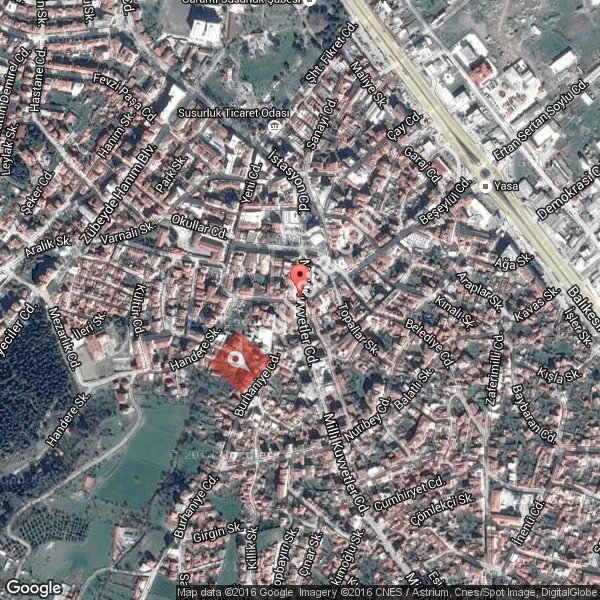 Susurluk Haritası, nerede, mahalleleri - Susurluk Balıkesi̇r